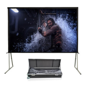 100-400 Inch Portable Fast Folding Projection Screen for Outdoor FF1 ...