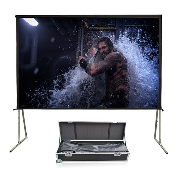 100-400 Inch Portable Fast Folding Projection Screen for Outdoor FF1 ...