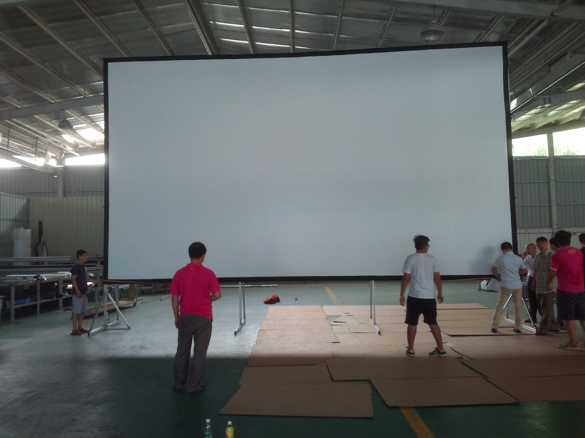100-400 Inch Portable Fast Folding Projection Screen for Outdoor FF1 ...